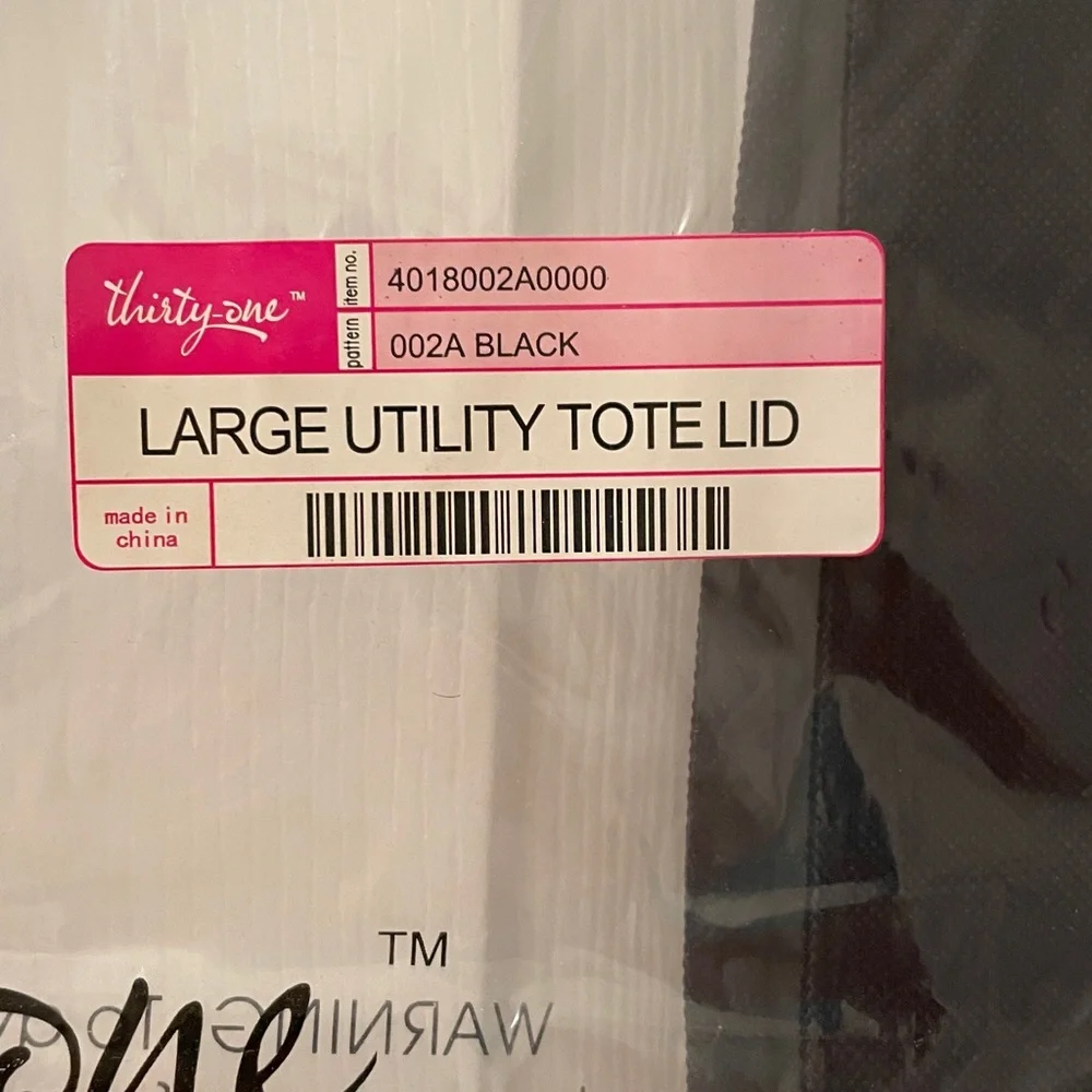 thirty-one | Storage & Organization | Nwt Thirtyone Large Utility Tote ...